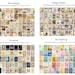 100 Sheets Scrapbook Paper Booklet, Vintage Style Collage Paper, Deco ...