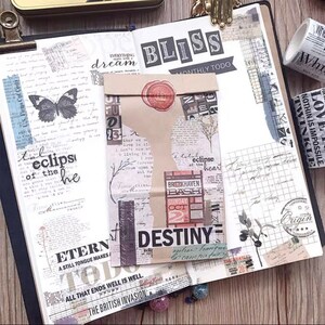 Washi Tape, Basic Journal Tape, Planner Tape, Masking Tape, Vintage ...