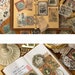 60PCS Vintage Washi Stickers Pack Stamp Stickers Journal - Etsy