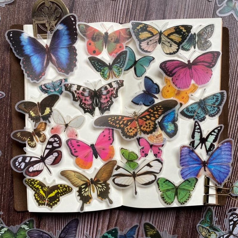 Butterfly Stickers - Etsy