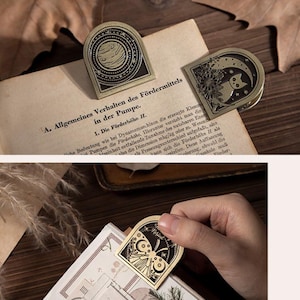 Retro Clip, Journal Clip, Metal Clips, Paper Clips for Journal ...