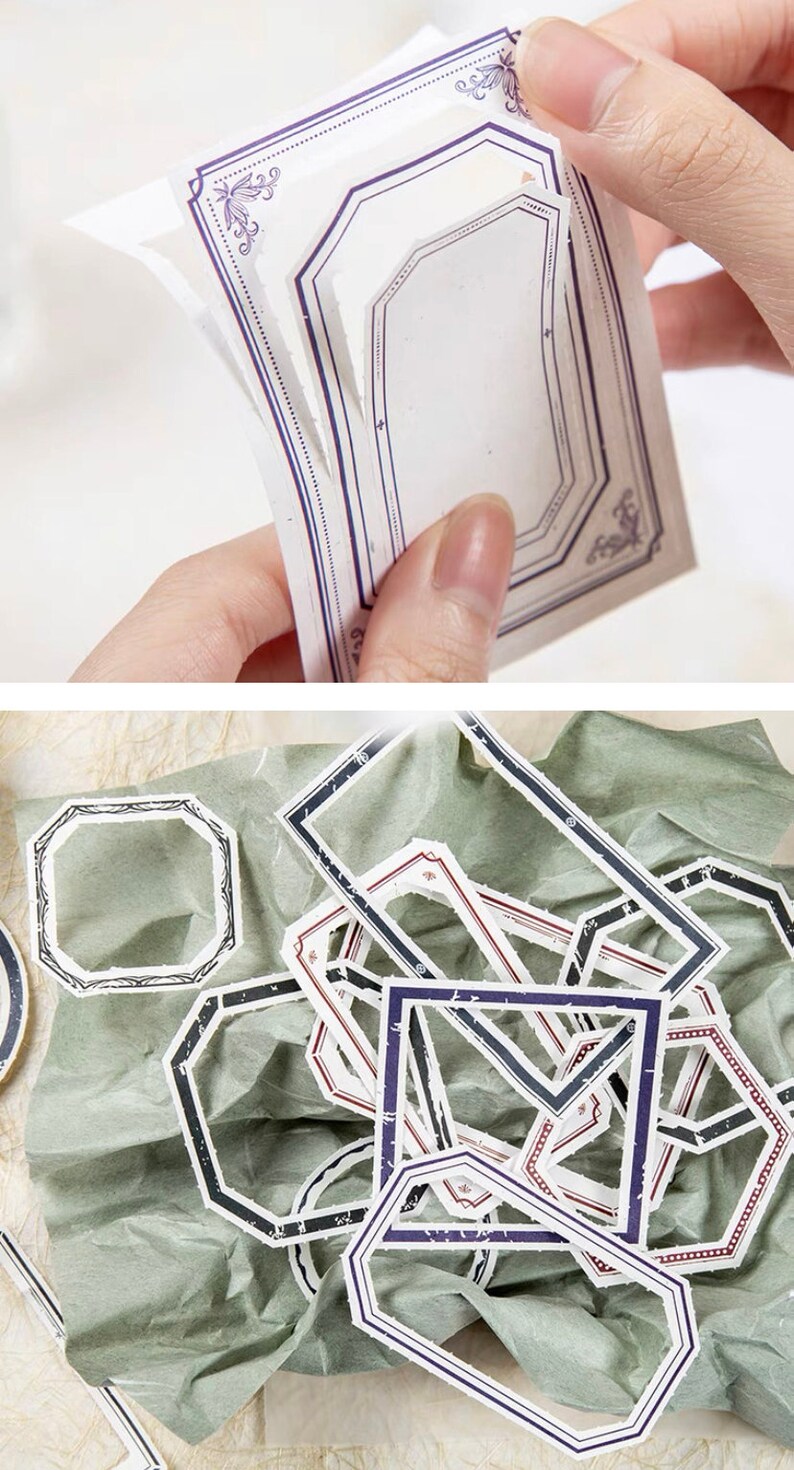Border Frames, Journal Frames Pad, Paper Frame Sheets, Cut-out Borders ...