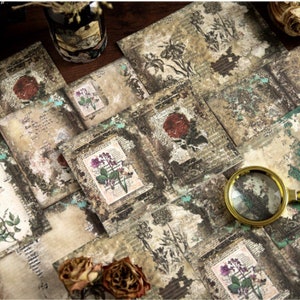 Vintage Style Scrapbook Paper Packs, Collage Paper, Deco Paper, Vintage ...