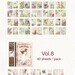 40 Sheets Scrapbook Paper Booklet, Vintage Inspired Collage Paper ...