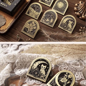 Retro Clip, Journal Clip, Metal Clips, Paper Clips for Journal ...