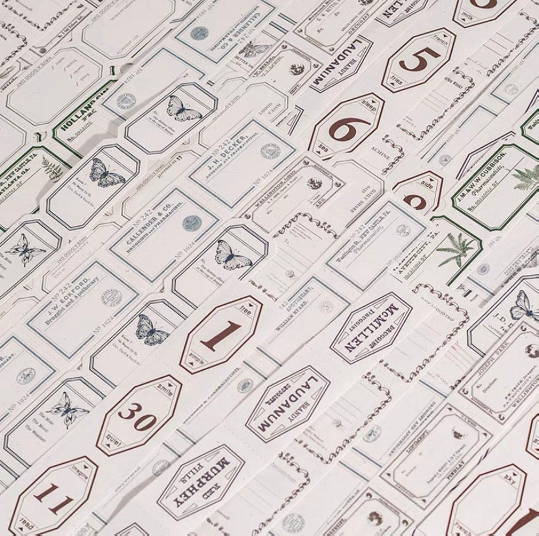 Tags, Label, Paper Frame Sheets, Borders, Journal Paper Pad, Junk ...