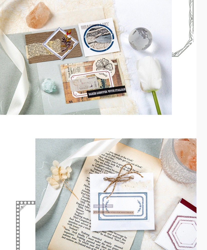 Border Frames, Journal Frames Pad, Paper Frame Sheets, Cut-out Borders ...