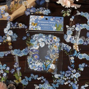 10 Flowers Stickers Sheets, Wreath Stickers, Journal Stickers, Floral ...