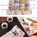 18 Forest Nature Theme Washi Tapes, Vintage Masking Tape Set,journal ...