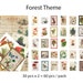 60PCS Vintage Washi Stickers Pack Stamp Stickers Journal - Etsy