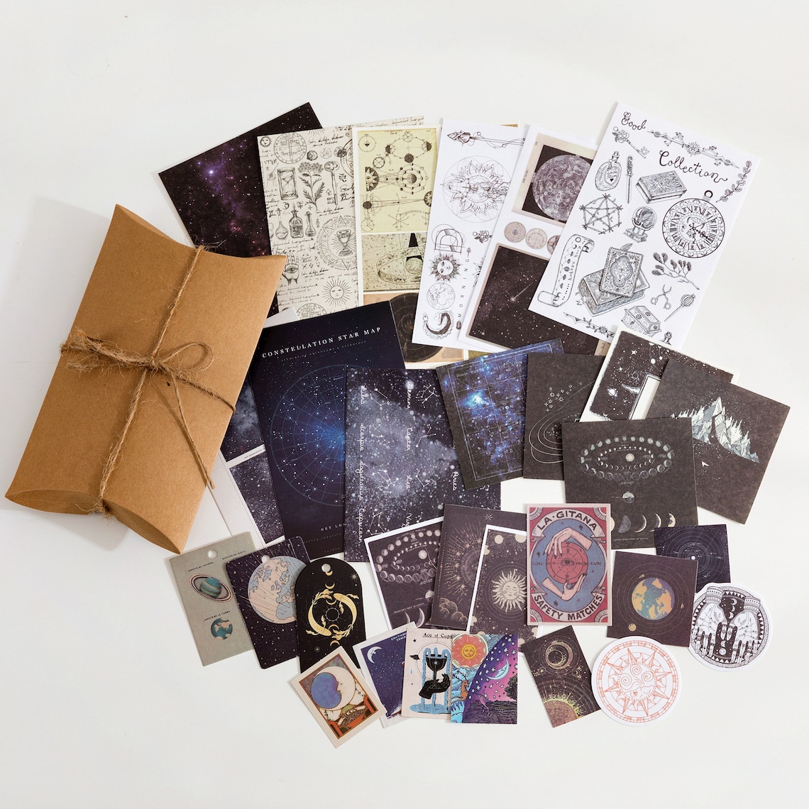 Astrology Astronomy Theme Craft Paper Pack Junk Journal Kit - Etsy