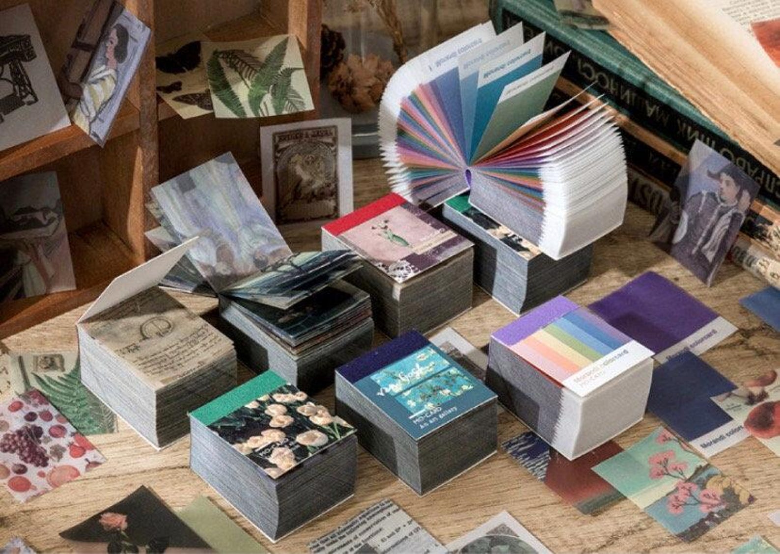 366pcs Junk Journal Kit, Ephemera, Scrapbook Paper Pad, Vintage Style ...
