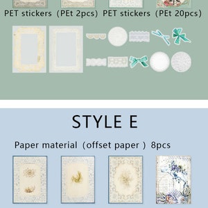 Journaling Paper Pack, Junk Journal Kit, Ephemera Pack, Scrapbook Paper ...