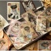 60PCS Vintage Washi Stickers Pack Stamp Stickers Journal - Etsy