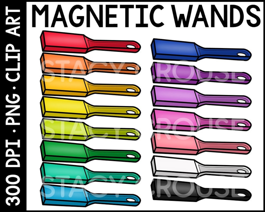 Magnetic Wands, Magnets, Clip Art, Moveable Clip Art, Clip Art for ...