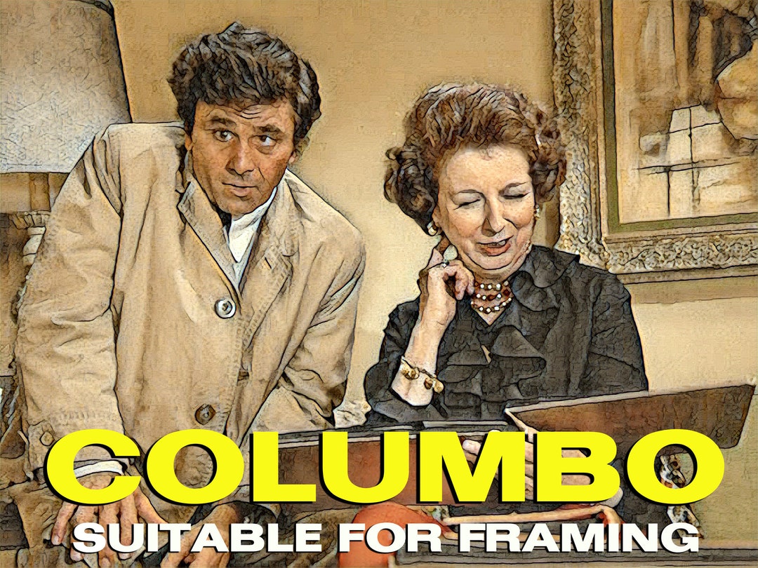Columbo - Suitable for Framing - A3 Poster - Etsy