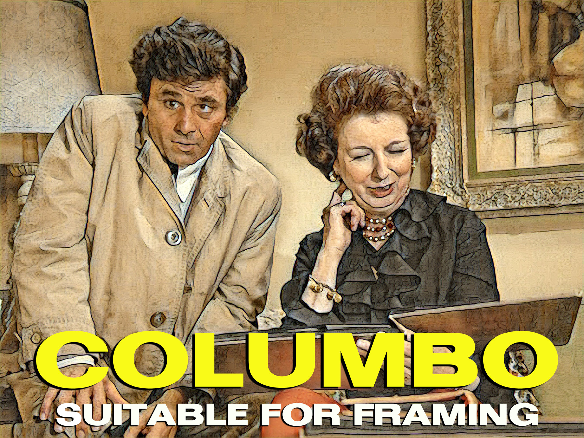 Columbo Suitable for Framing A3 Poster - Etsy