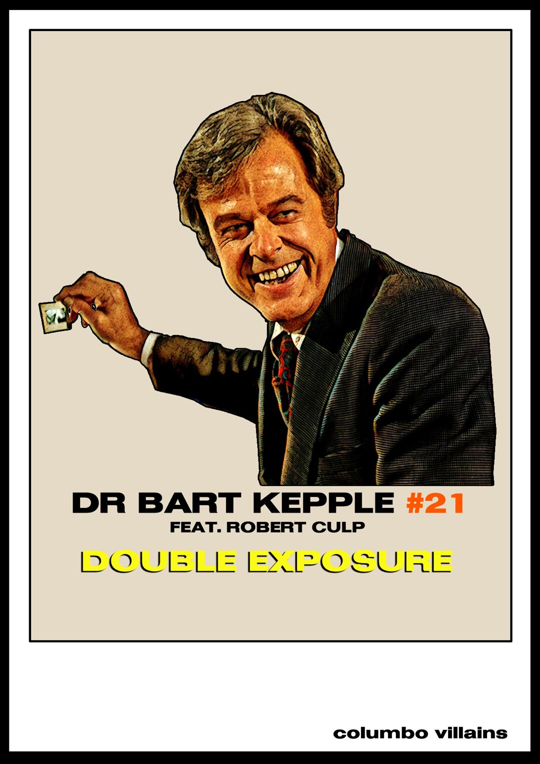 Columbo Villains: 21 Dr Bart Kepple A4 - Etsy