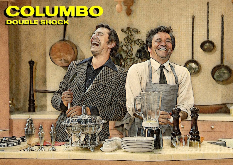 Columbo -double Shock - A3 Poster - Etsy