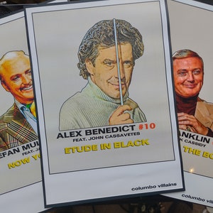 Columbo Villains: A4 - Choose Any 10 - Etsy