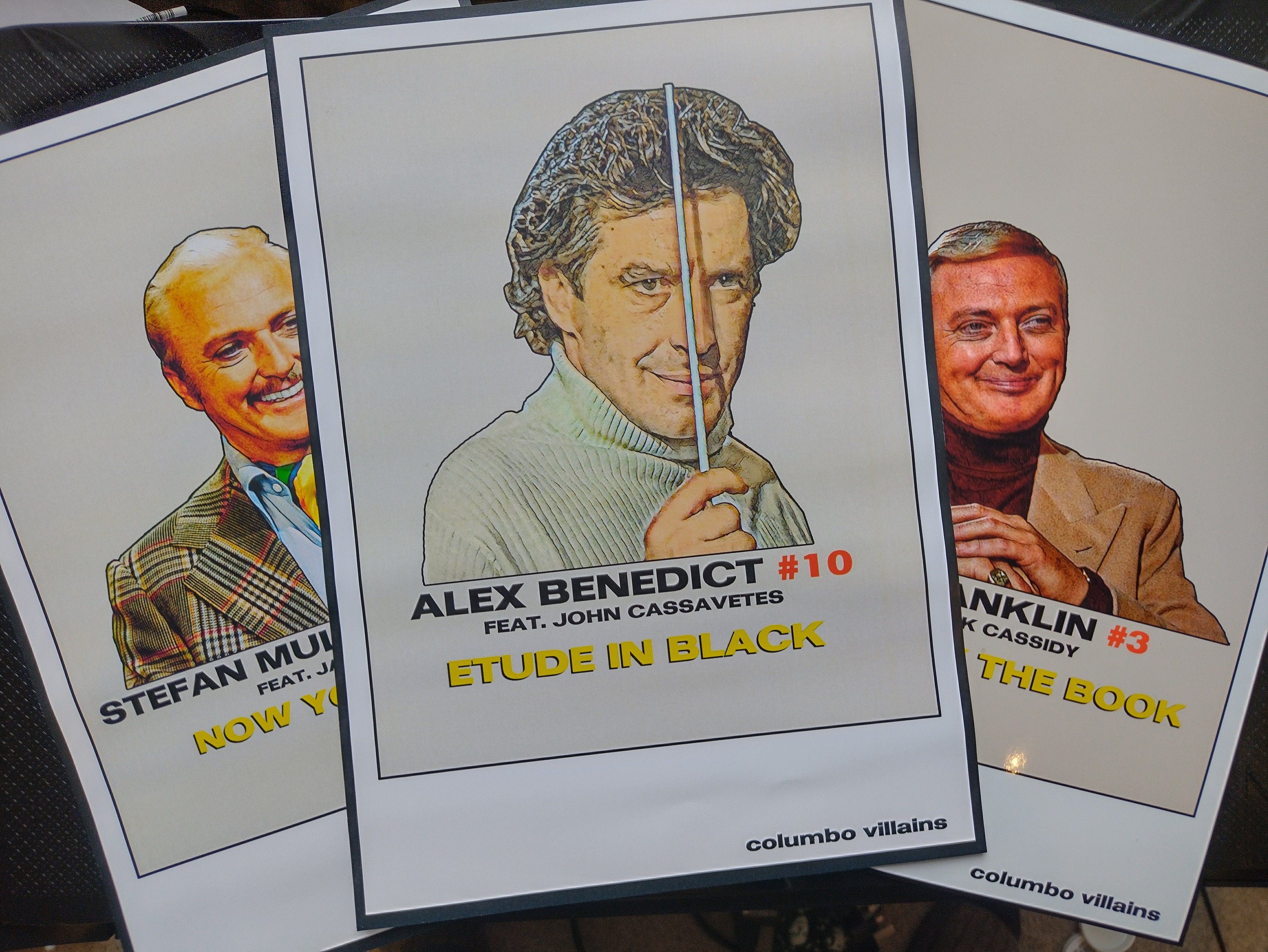 Columbo Villains: A4 - Choose Any 10 - Etsy