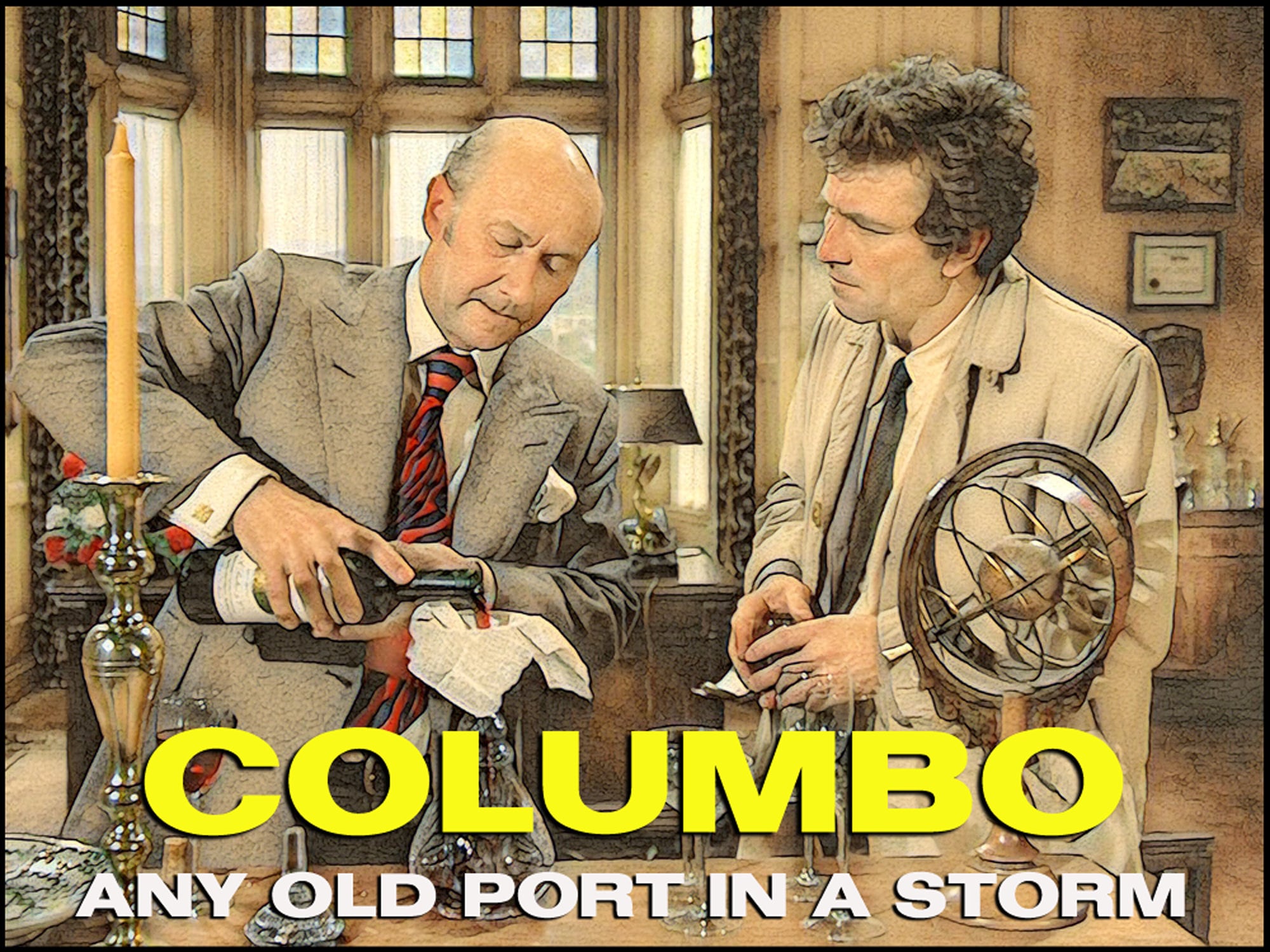 Columbo - Any Old Port in a Storm - A3 Poster - Etsy