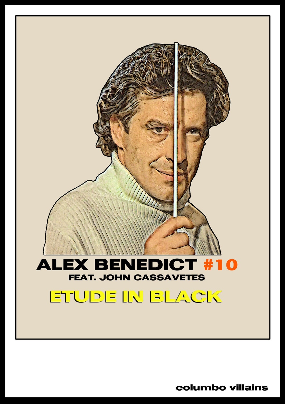 Columbo Villains: #10 Alex Benedict A4 - Etsy