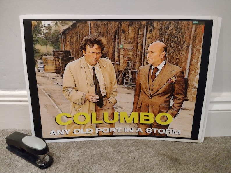 Columbo - Any Old Port in a Storm (2) - A3 Poster - Etsy
