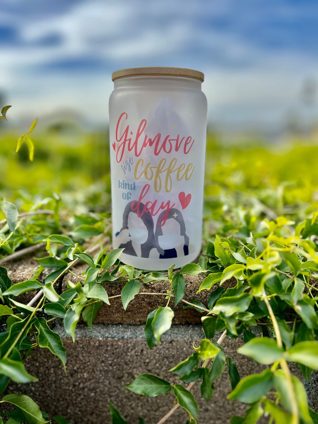 Gilmore Girls//16oz Sublimation Libbey Glass Can//handmade by Highly ...