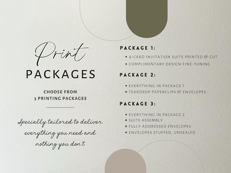Arch Printing and Die-cutting for 4- Piece Stacked Arch Wedding ...