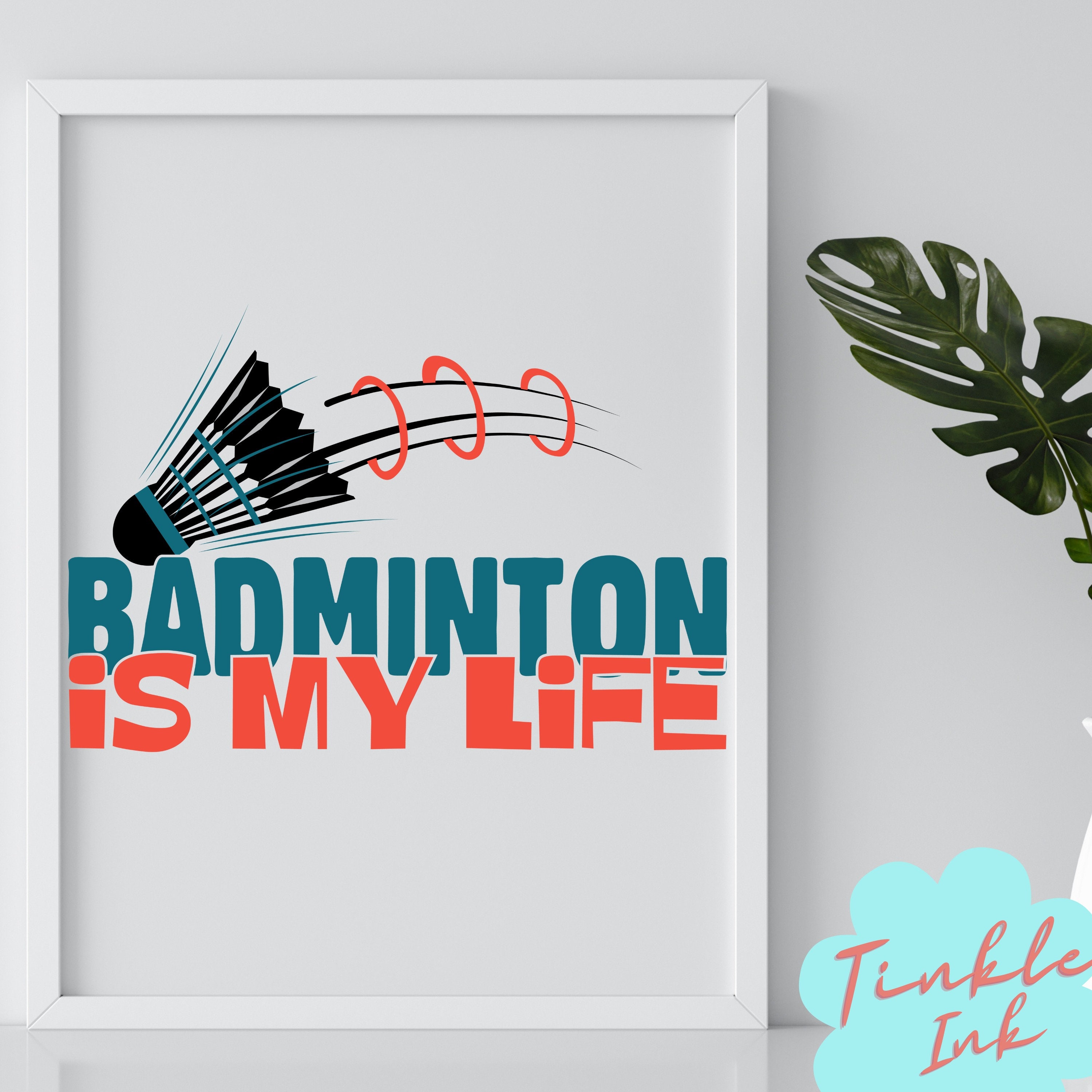 Badminton Svg Sport Svg Badminton Clipart Sport Vector - Etsy
