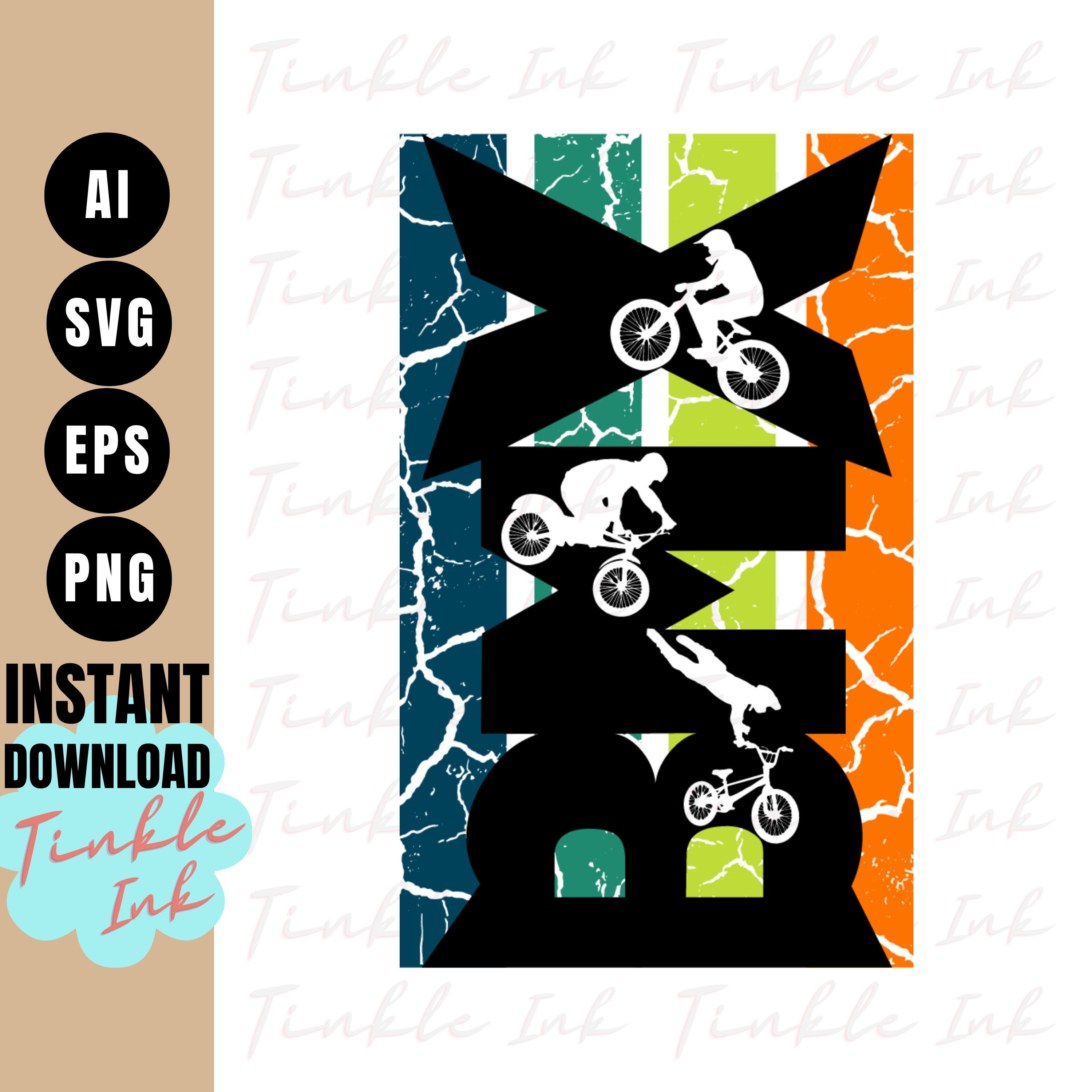 Bmx Svg Bmx Png Biking Svg Cycling Svg Bicycle SVG - Etsy