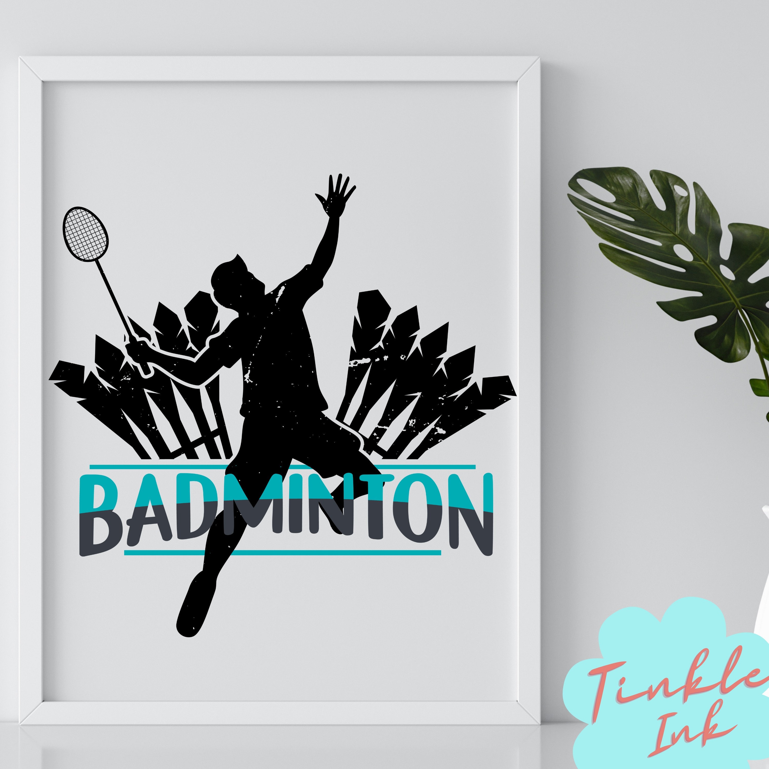 Badminton Svg Sport Svg Badminton Clipart Sport Vector Shuttlecock Svg ...