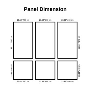 Self-adhering Ready to Assemble Wall Molding Package, Pre-cut Factory ...