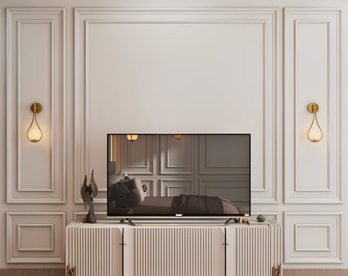 Tv for Molding, Wall Art Molding, Wall Molding Custom, Panel Kit, Room ...