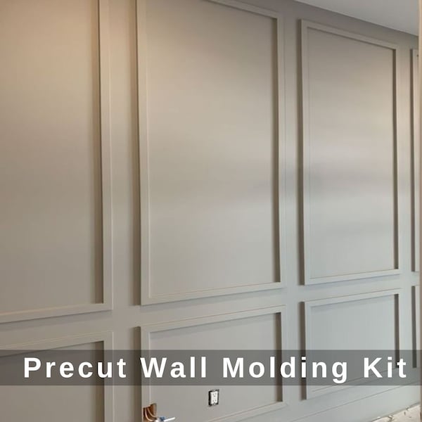 Pre Cut Wall Molding - Etsy