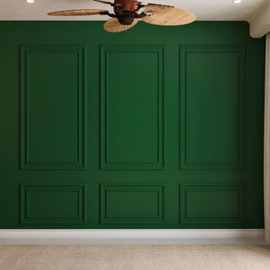 Wall Molding Package Ready to Assemble, Pre-cut Factory Primed, Nested ...