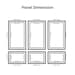Wall Molding Package Ready to Assemble Wall Paneling Kit Pre-cut ...