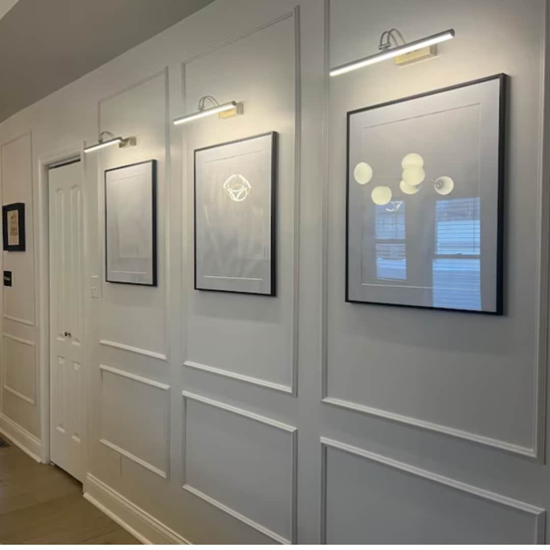 Wall Molding Panel Set, Primed and Paintable, Ideal for Home Interior ...