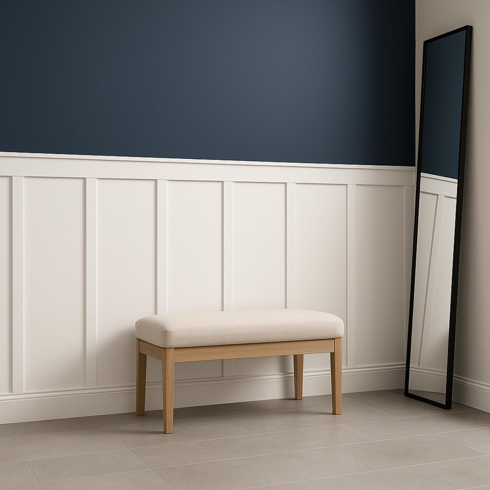 Shaker Wall Paneling Kit: Ready Assemble Wainscoting, Primed Molding - Etsy