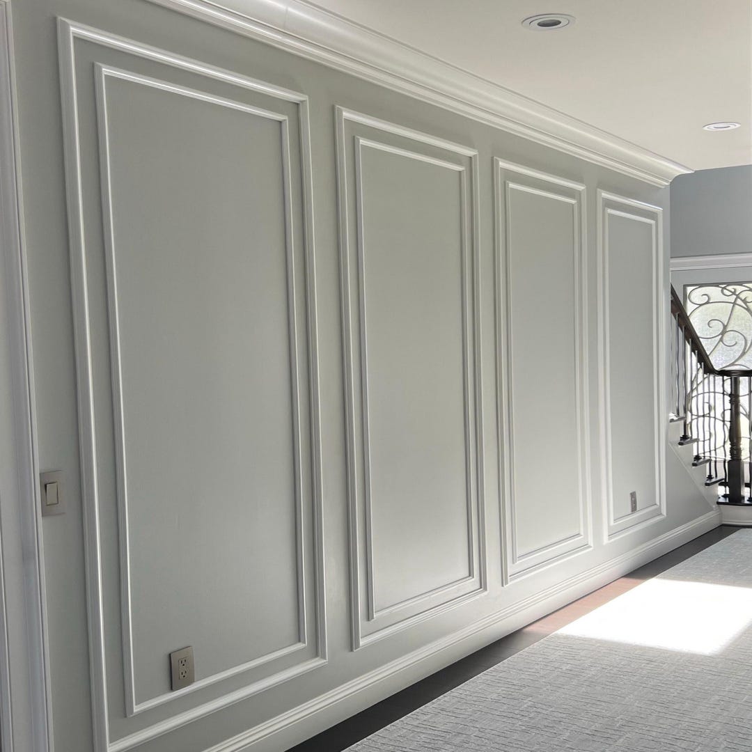 Wainscoting Cladding Kit - Easy to Install - Pre-cut, Factory Primed ...