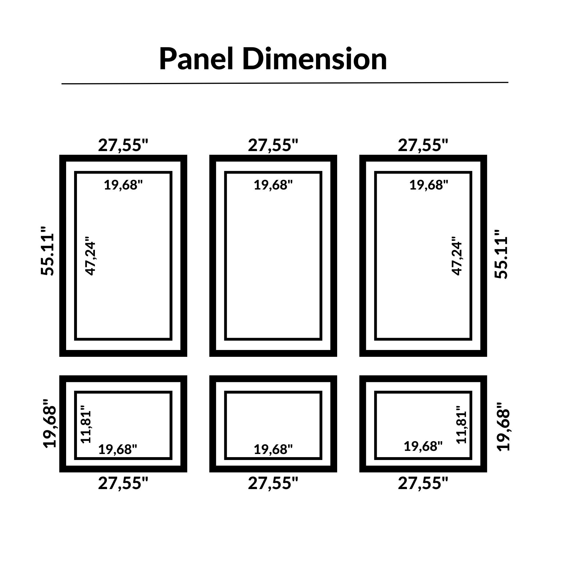 Wall Molding Package Ready to Assemble, Pre-cut Factory Primed, Wall ...