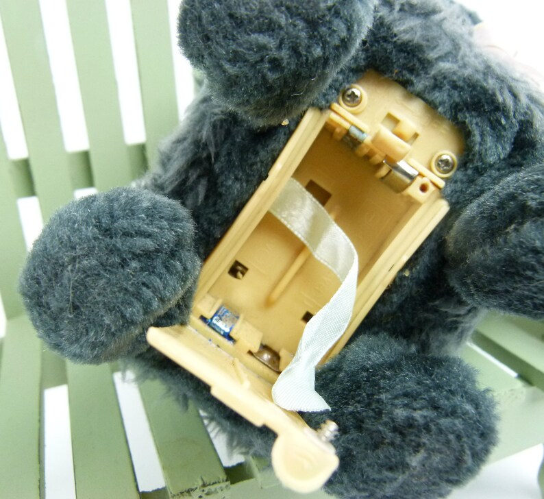 1960s Battery Plush Dog Grey Poodle Mechanical Dog - Etsy