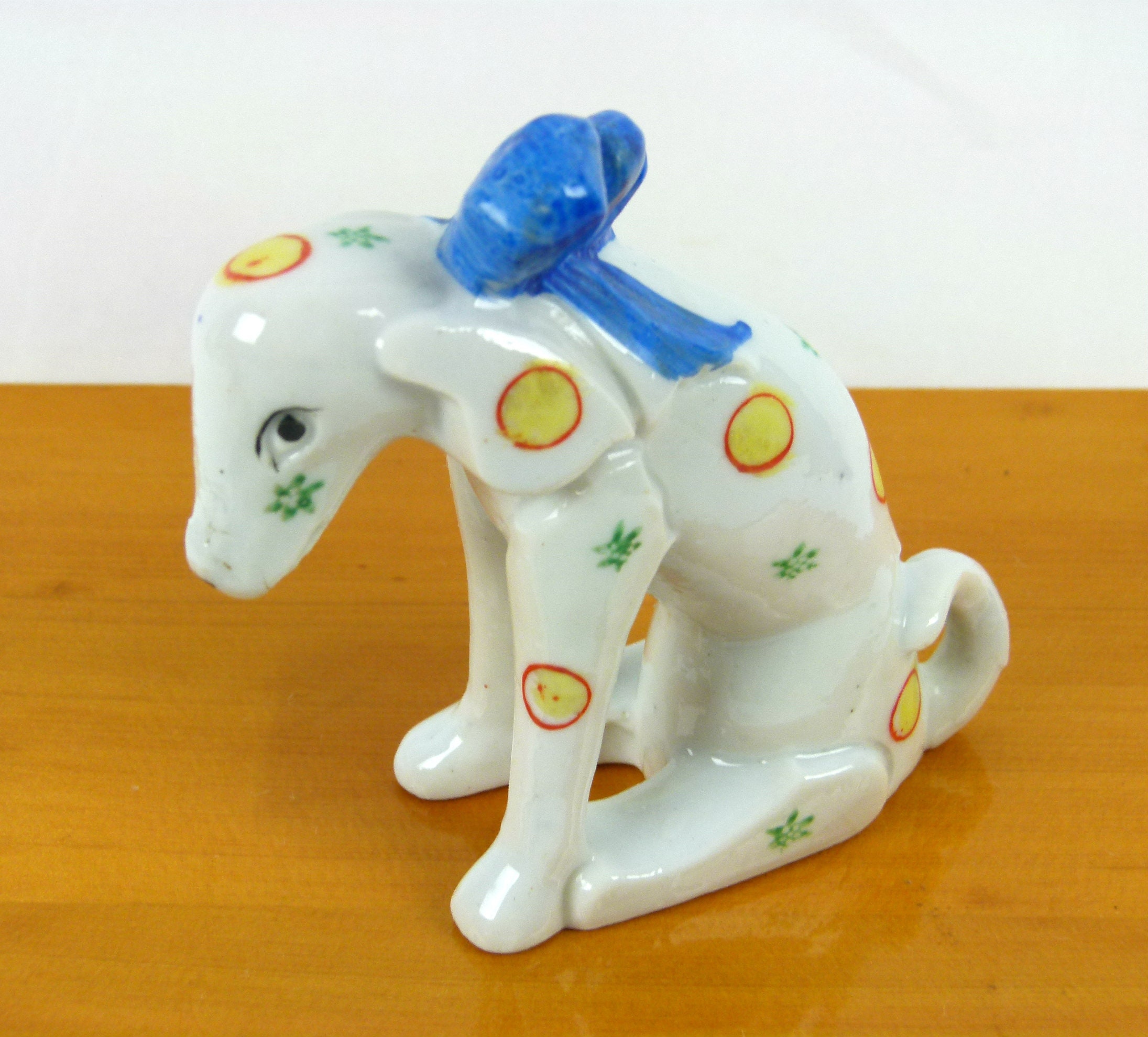 Vintage Porcelain Dogs 50s Dog Figurines Made in Japan Mother Dog and 2 ...