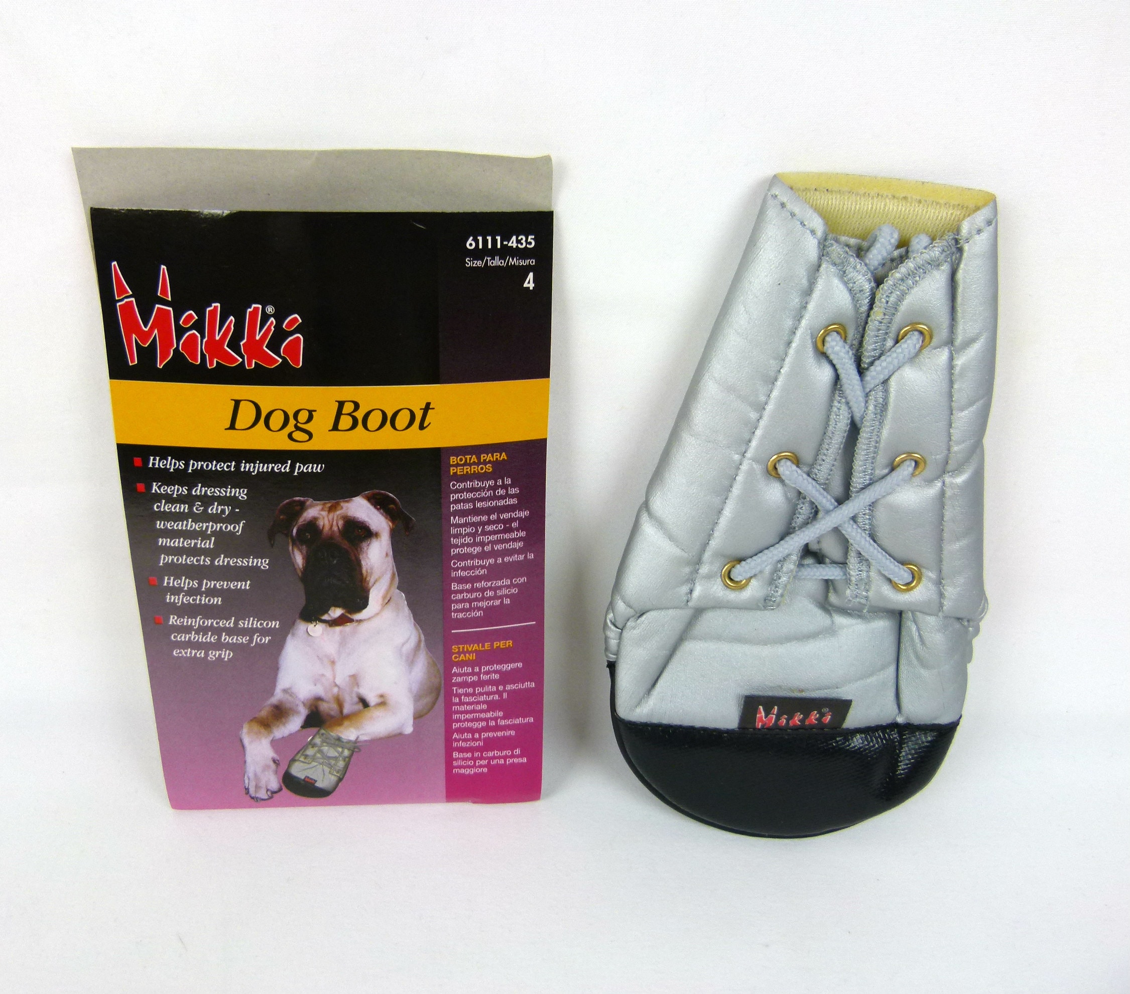 MIKKI Dog Boot | Hygiene Protective Dog Boot | Helps Keep Injured Paws ...