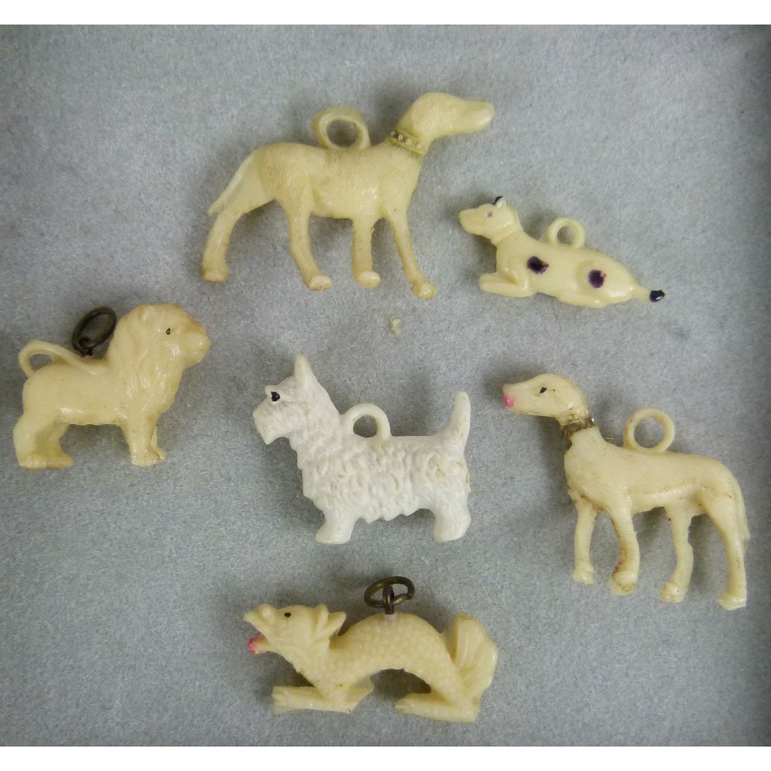 Vintage Dog Cracker Jack Prizes Celluloid Plastic Lion - Etsy