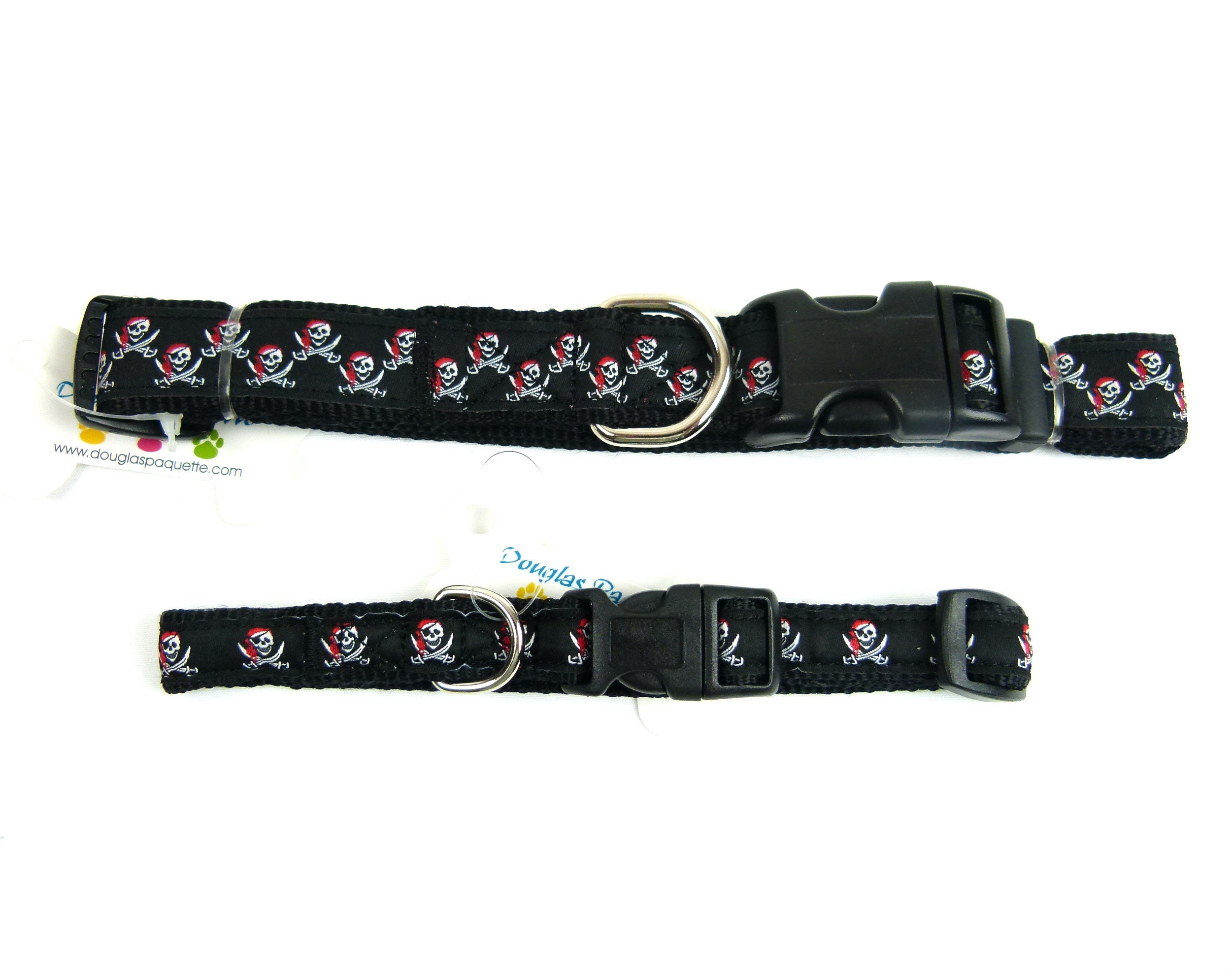 Douglas Paquette Skull and Cross Bones | Dog Collars and Leashes ...