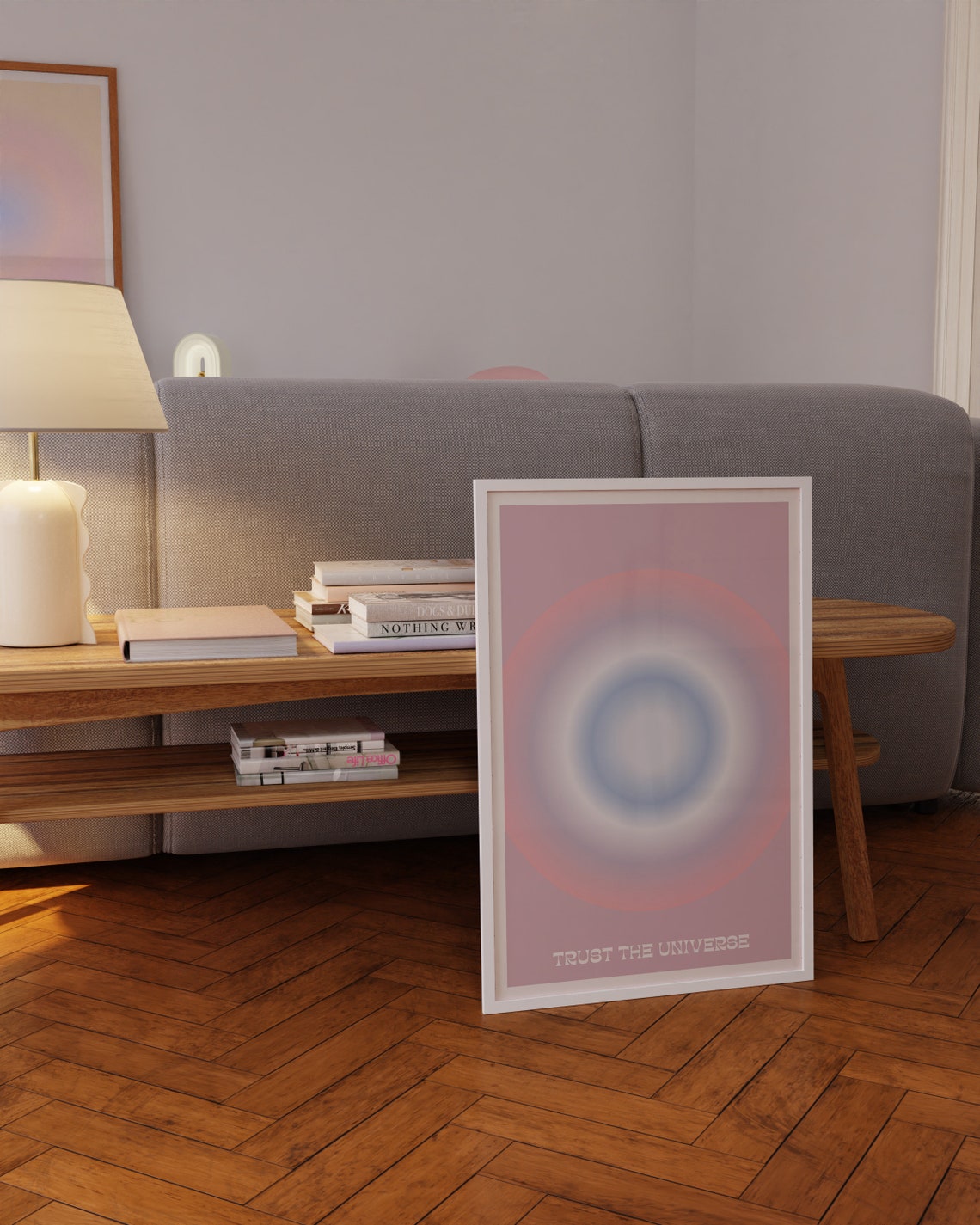 Aesthetic Poster Set of 3, Stay Positive Art, Positive Energy, Wall Art ...