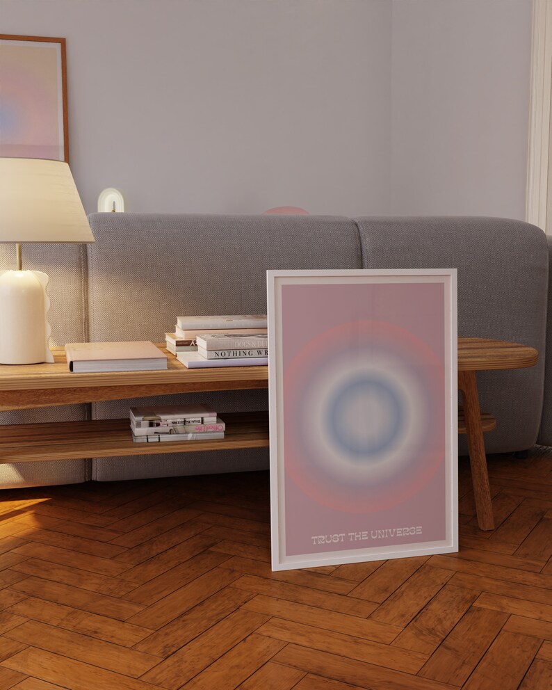 Aesthetic Poster Set of 3, Stay Positive Art, Positive Energy, Wall Art ...