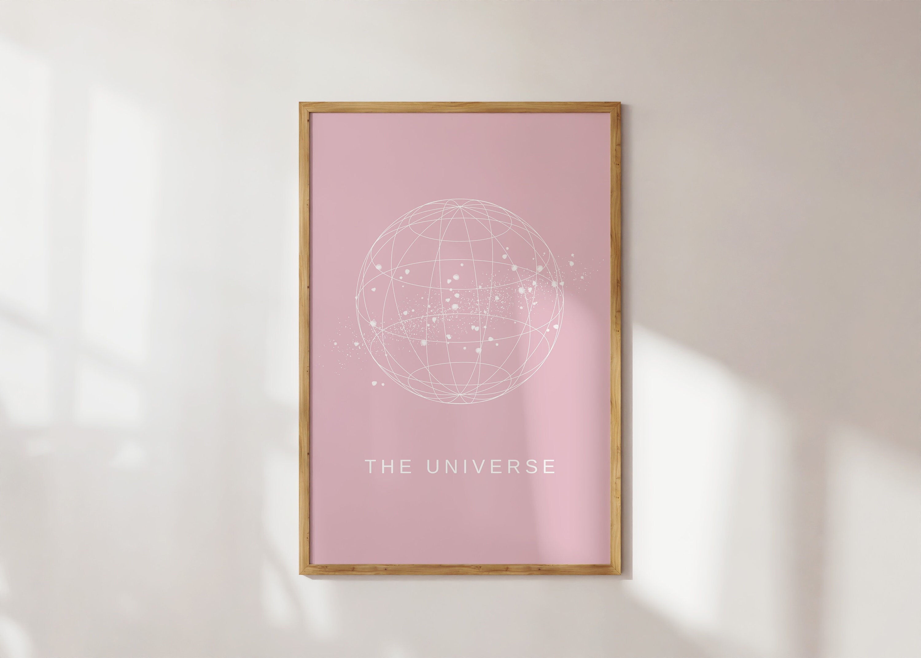 Pink Trendy Poster, Graphic Trendy Pink Art Prints, Retro Art, Y2k ...